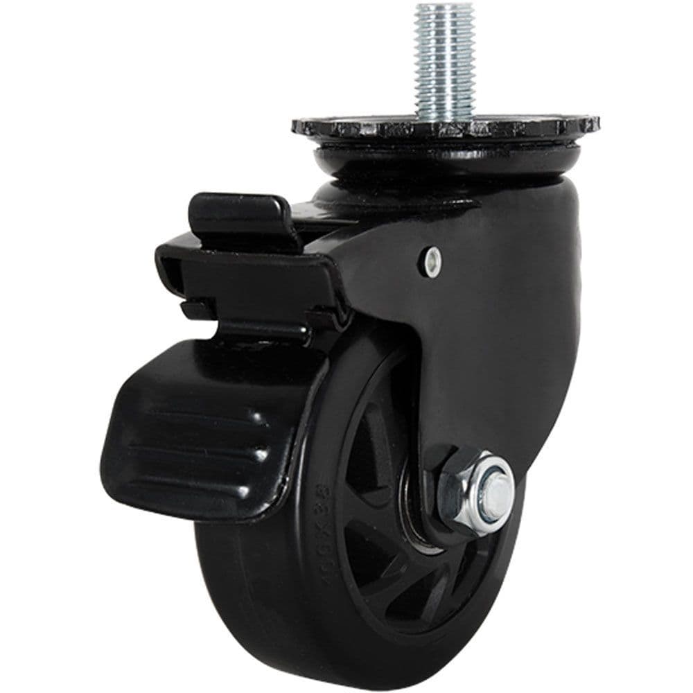 B-Tech System X 4" Non-Marking Braked Castors