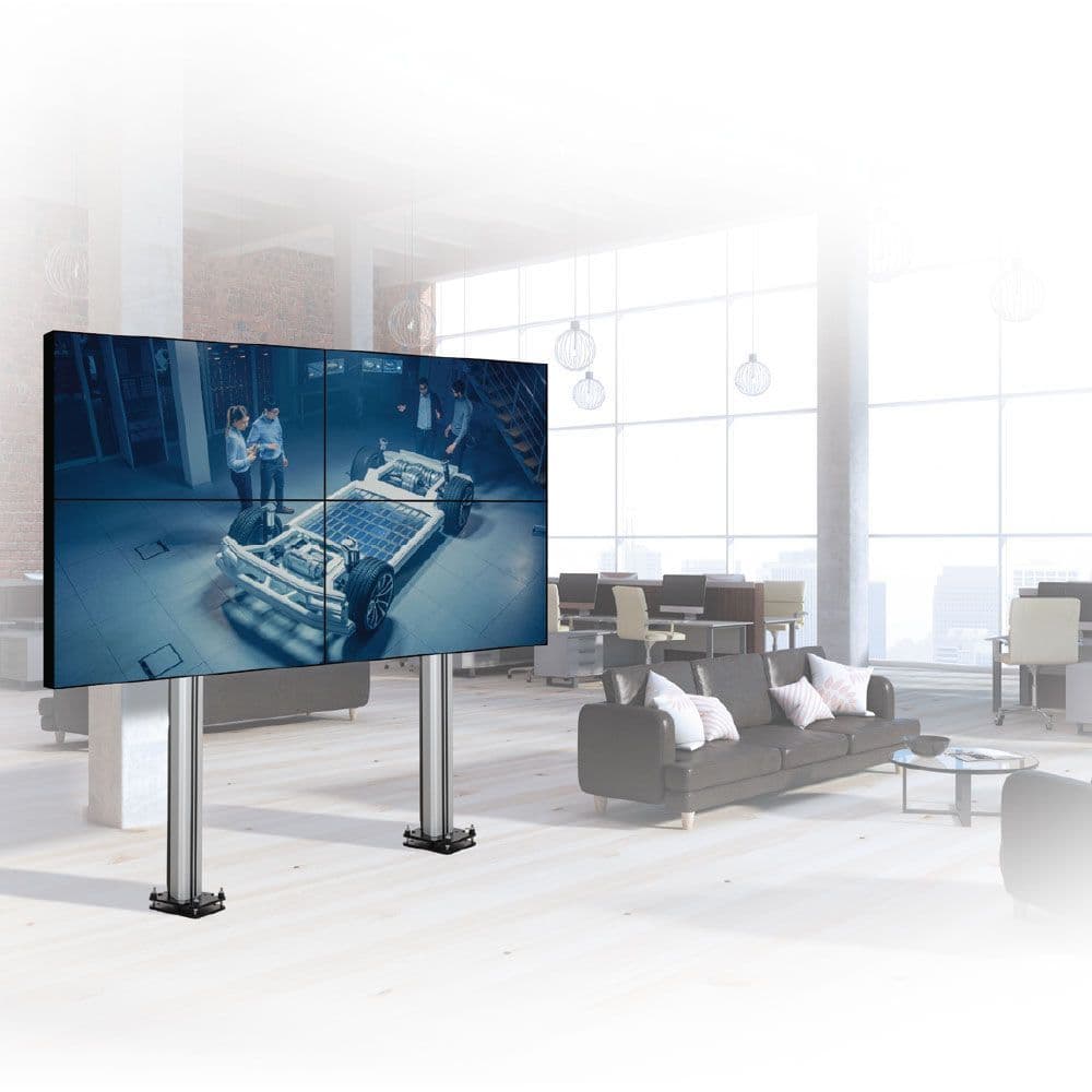 B-Tech System X Bolt Down Floor Base With Level Adjustment