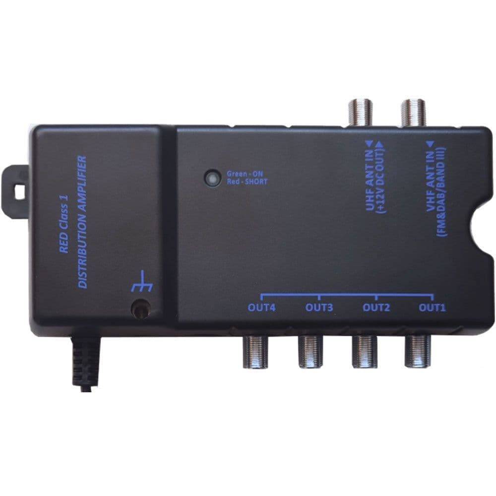 Blake 4-Way TV/FM/DAB Compact Distribution Amplifier