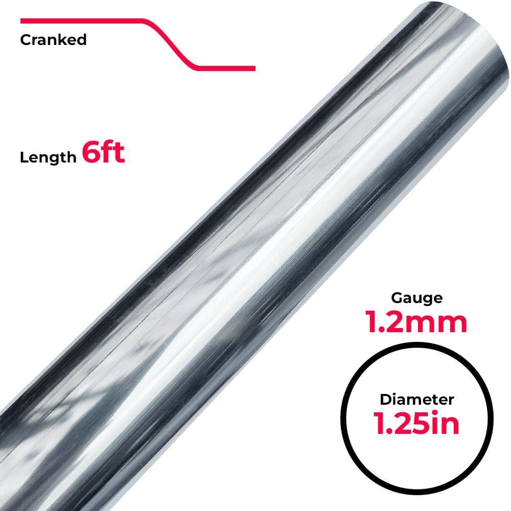 Blake Cranked 6ft x 1 25in x 18g Aluminium Alloy Pole