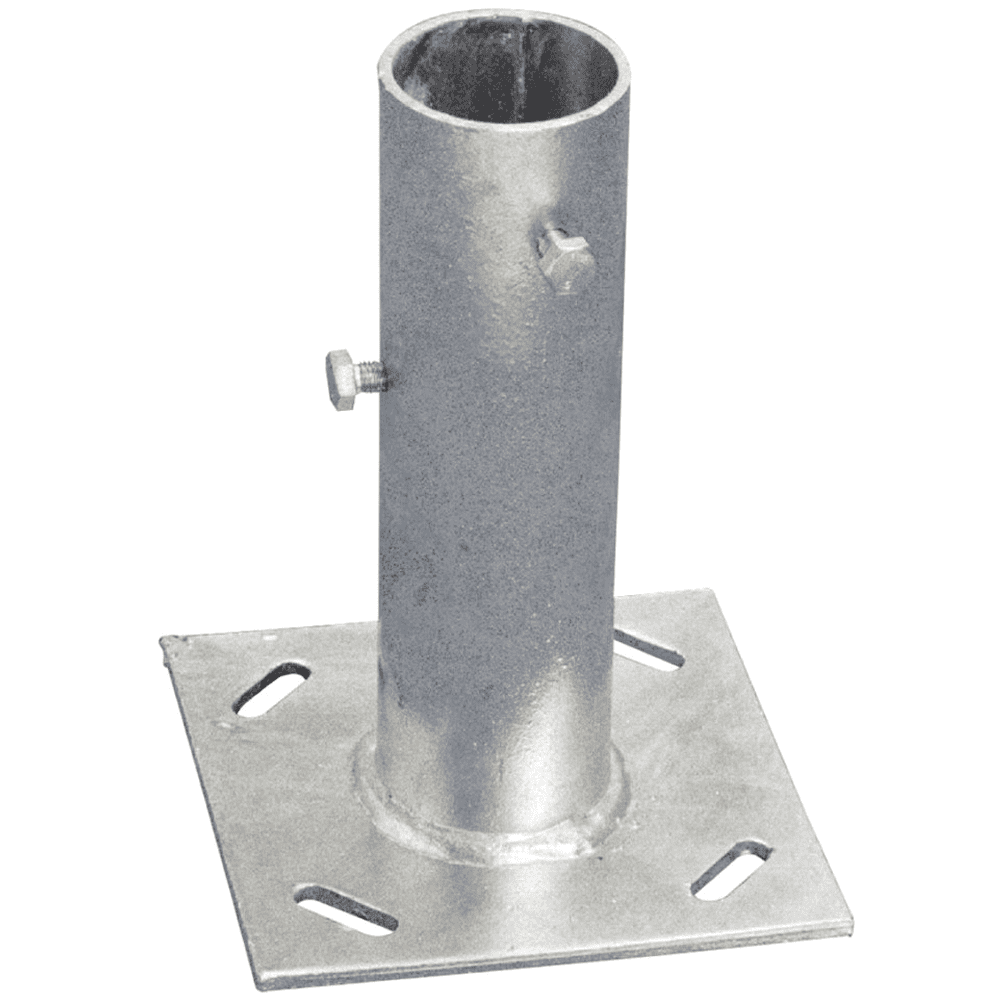 Blake Satellite 6in Base Plate 1 5in x 8in Galvanised