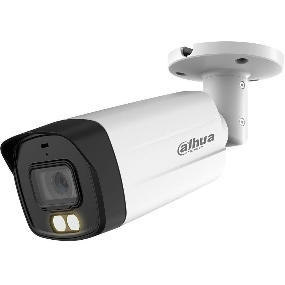 Dahua HDCVI 5MP 2 8mm Smart Dual Light Bullet Camera White Trade Only