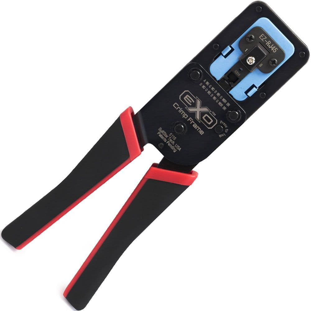 Platinum Tools EXO EZ Crimp Tool for CAT5 and CAT6 100062C