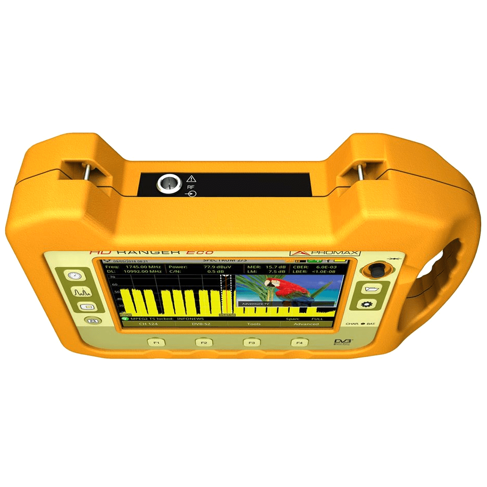 Promax HD Ranger Eco Field Strength Meter and Spectrum Analyser