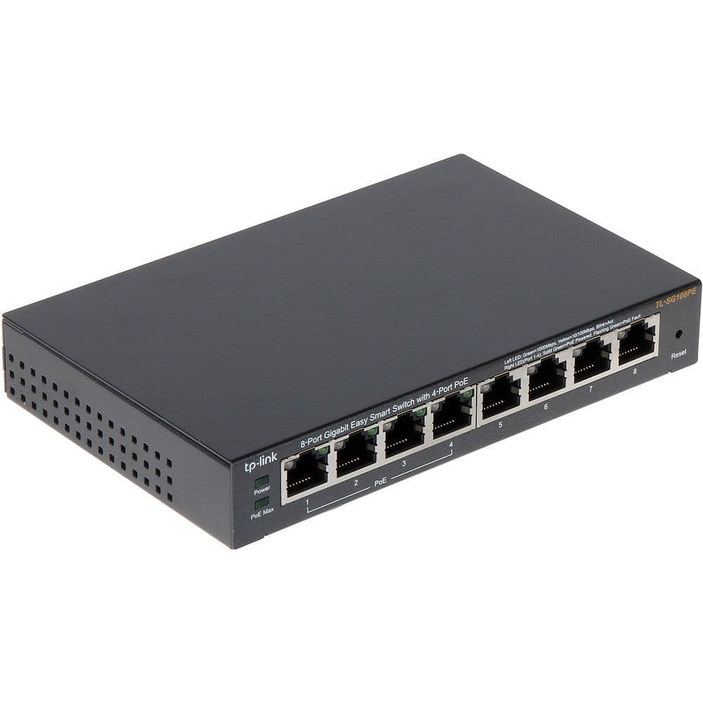TP-Link 8-Port Gigabit Easy Smart Switch with 4-Port PoE