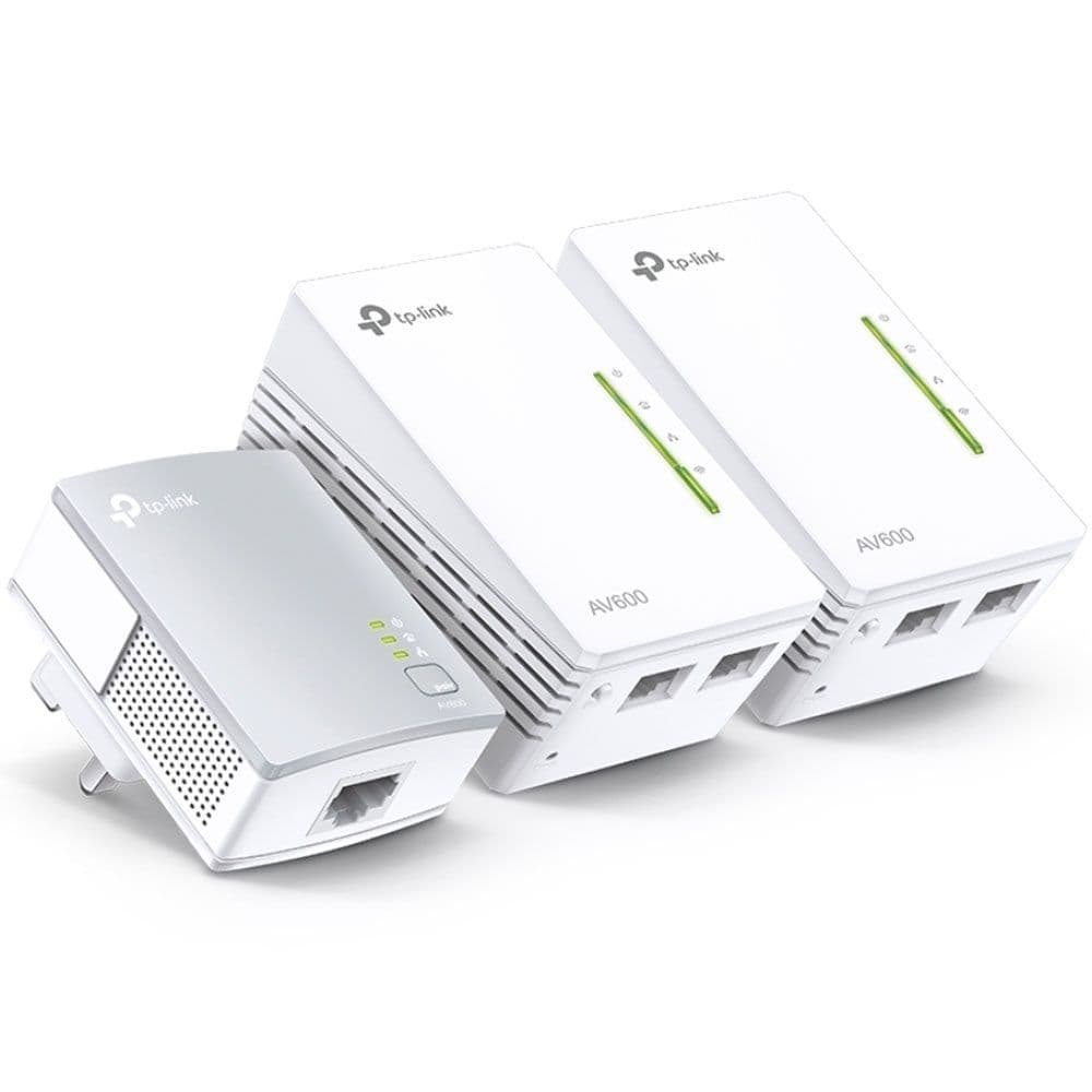 TP-Link AV600 Powerline Wi-Fi 3-pack Kit