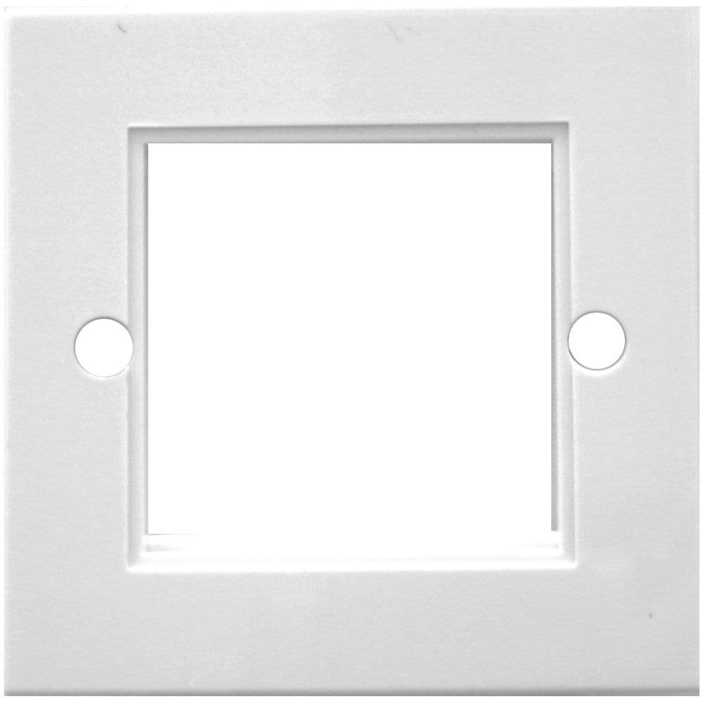 Triax 1 Gang Grid Full White Module