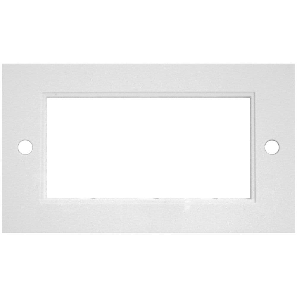 Triax 2 Gang Grid White Module