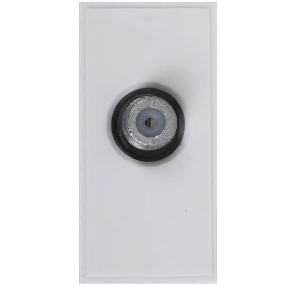 Triax Single F Type White Module