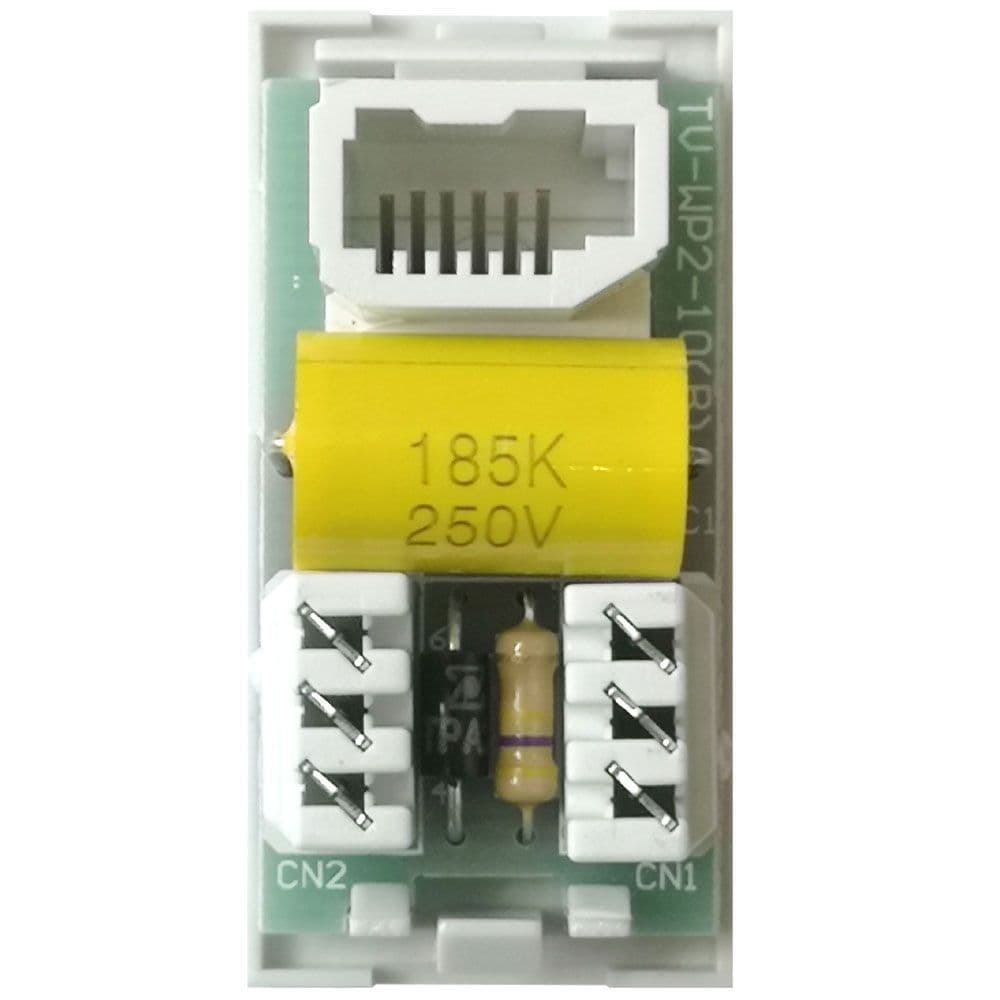 Triax Telephone Master Krone White Module