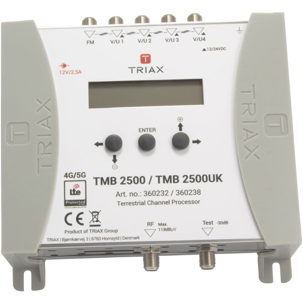 Triax Terrestrial Channel Processor with 5 Antenna Inputs 360238