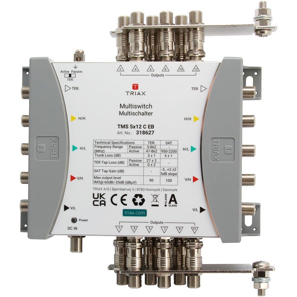 Triax TMS 5x12 C EB Cascade Multiswitch