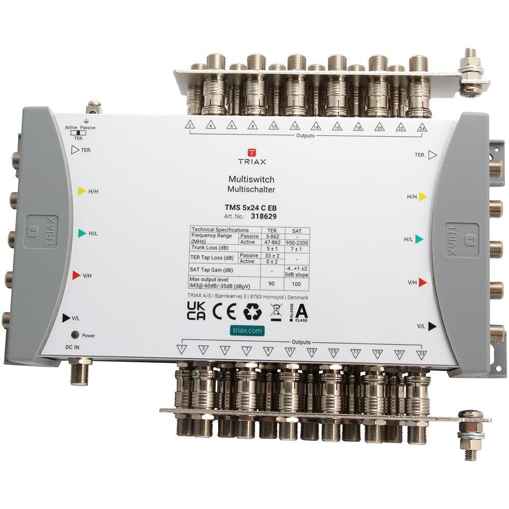 Triax TMS 5x24 C EB Cascade Multiswitch