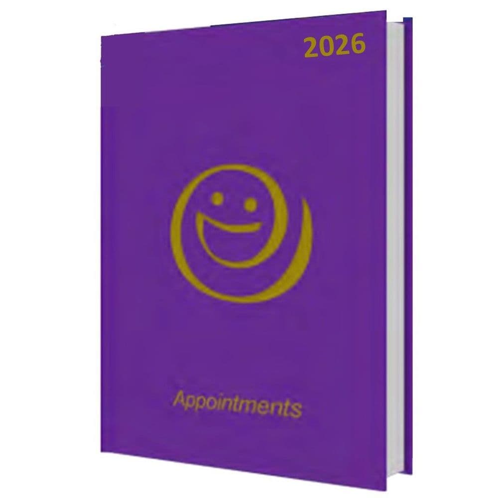 2026 Appointment Book Purple