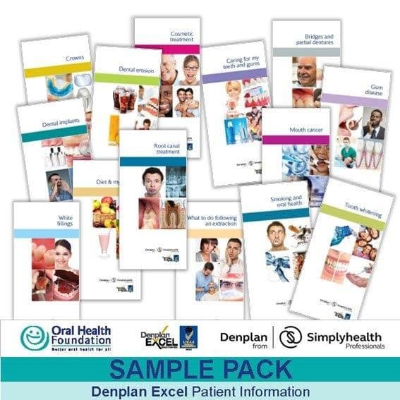 Denplan leaflet sample pack