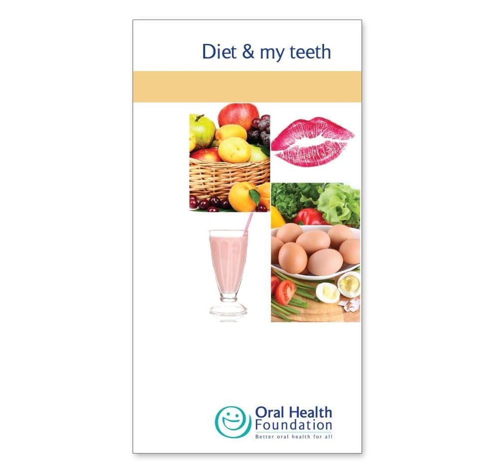 Diet and my teeth prestige leaflet