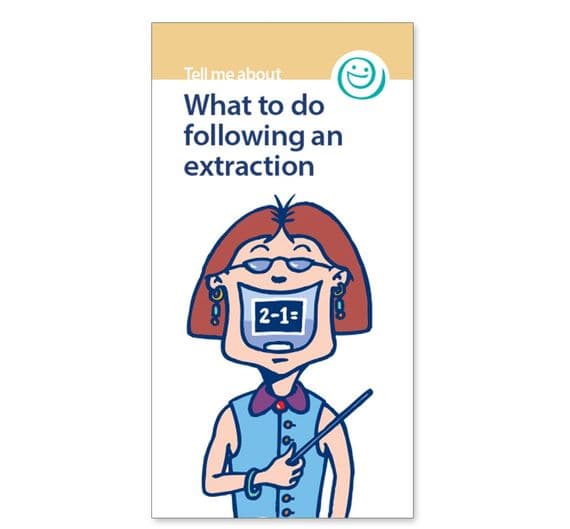Extraction leaflets