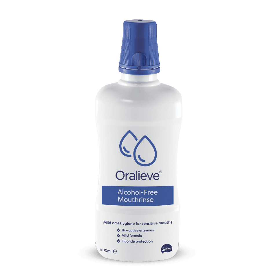 Oralieve Alcohol Free Mouth Rinse Pack of 1 or 7