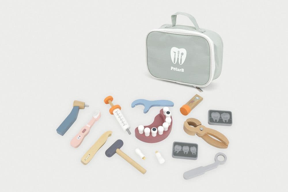 Wooden Dental Play Set