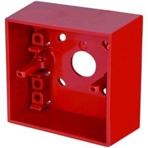 Hochiki Surface Mounting Call Point Back Box Red SRMOUNTINGBOX