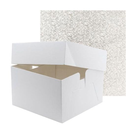 12" Square drum and box