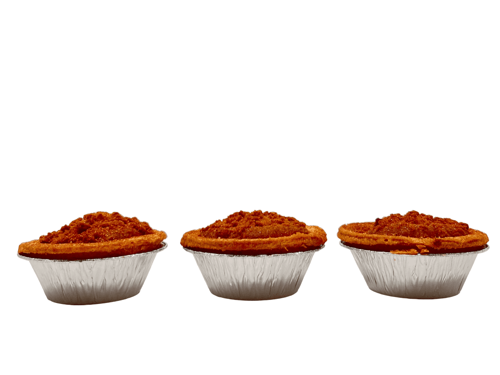 Medium Mince Pie Moulds / Foil Tart Pan Cases - 66 x 59 5 x 20mm