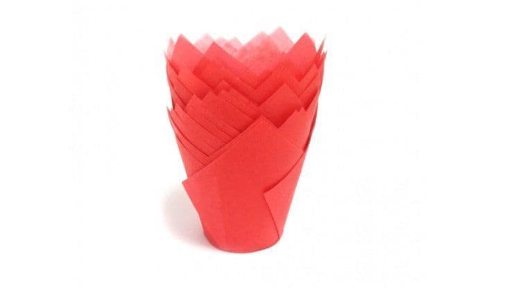 Mini RedTulip Muffin Wraps / Cases -110x30mm