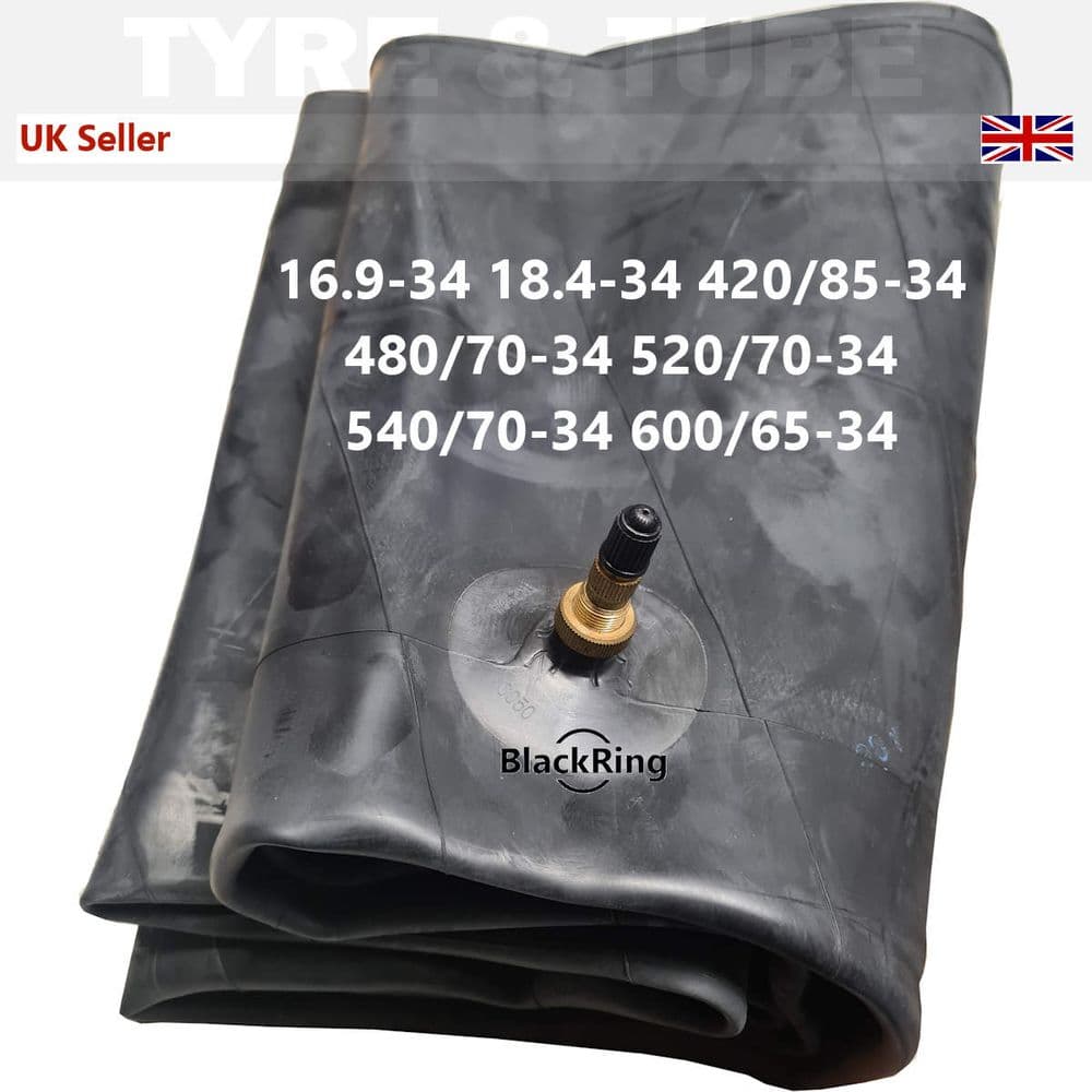 16.9-34 Inner Tube TR218A Air-Water Valve Tractor