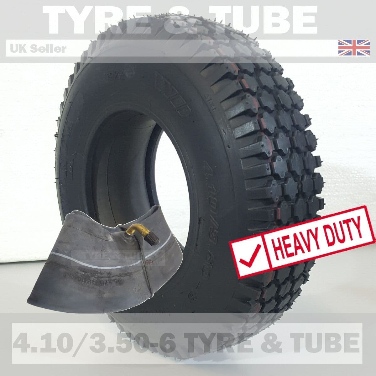 4.10/3.50-6 Tyre | Mobility Wheelbarrow Cart Heavy Duty Tire