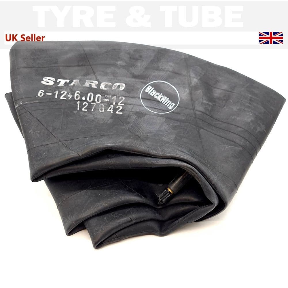 6.00-12 Inner Tube TR13 Valve Agricultural Open Centre Tractive