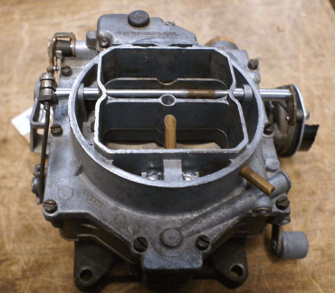 1956-65 Carter 6-1672 WCFB Series 4 Barrel Carburetor Used