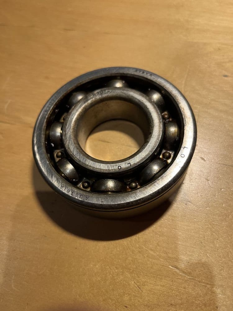1956-86 Borg Warner T-10 6307z caged ball BEARING 80 x 35 x 21 vintage
