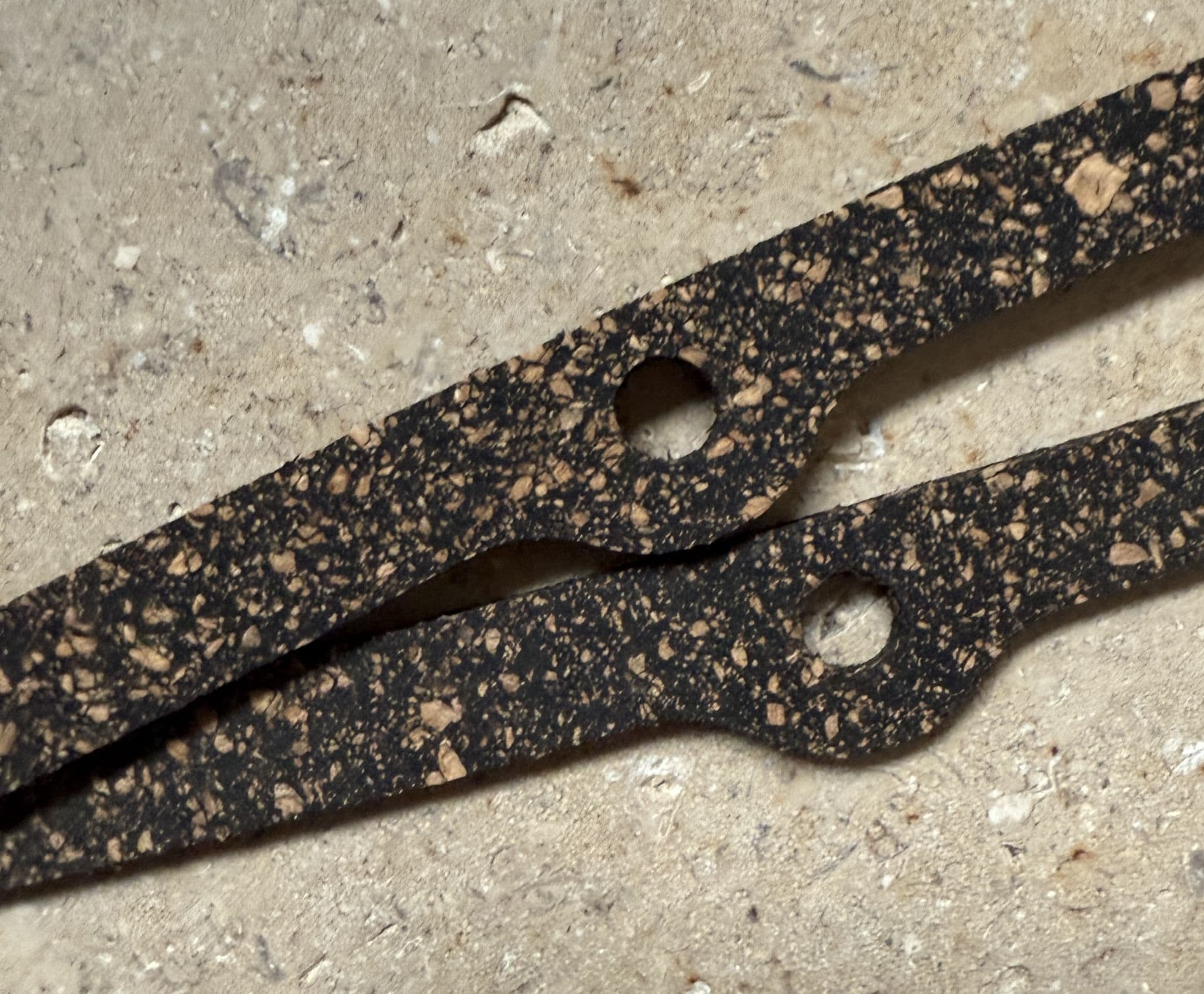 1959L-1985 Corvette CORK composite Valve Cover Gaskets like Fel-Pro ...