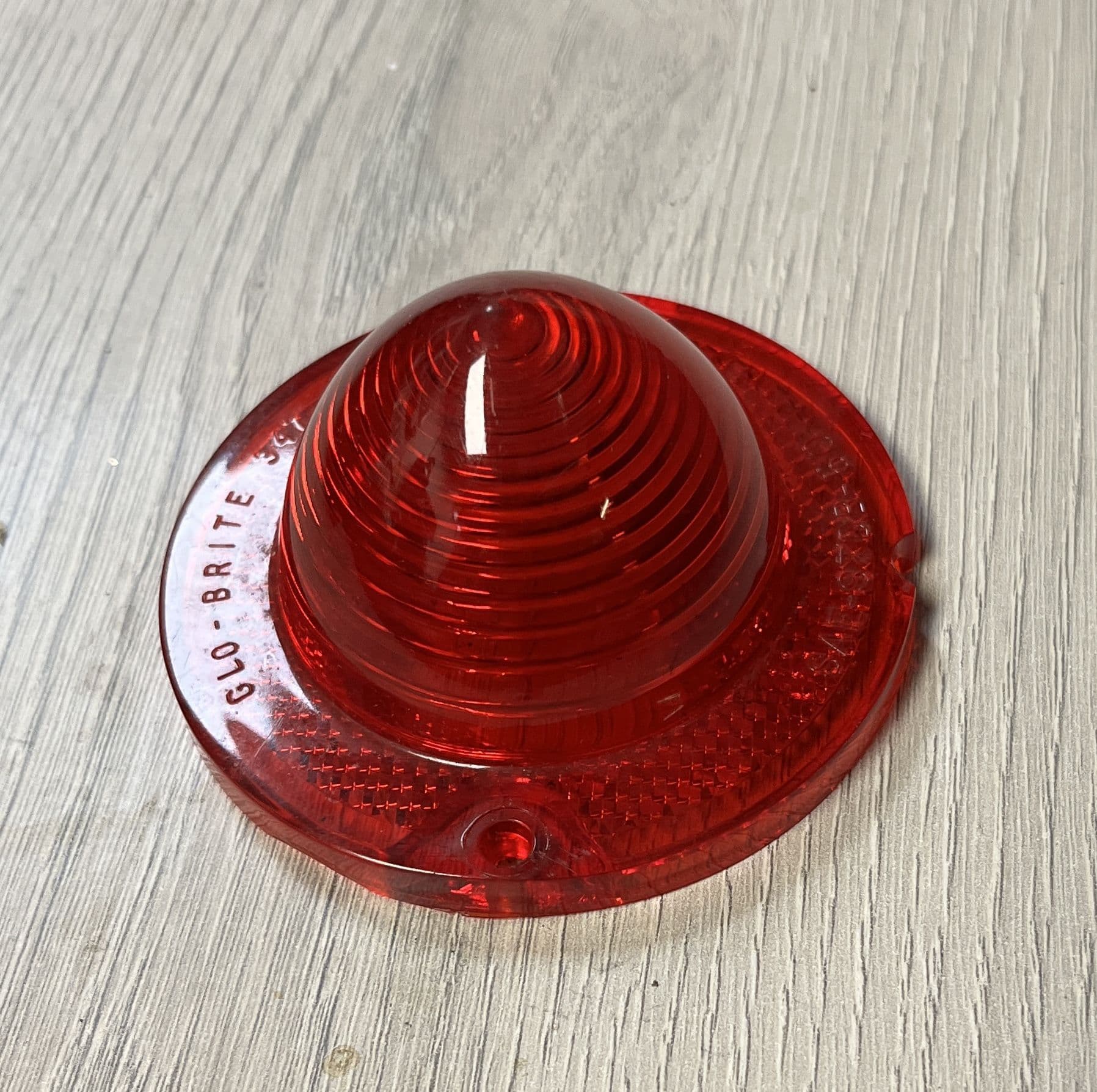 1961-1967 C1 C2 RED Tail Light Lens GM 5954803 NEW