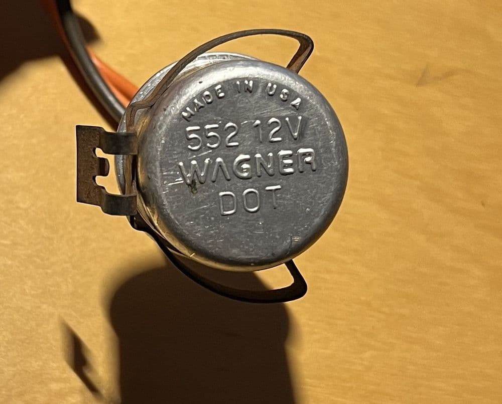1961-89 Wagner 552 DOT FLASHER CAN indicator signal vintage NCRS inc ...