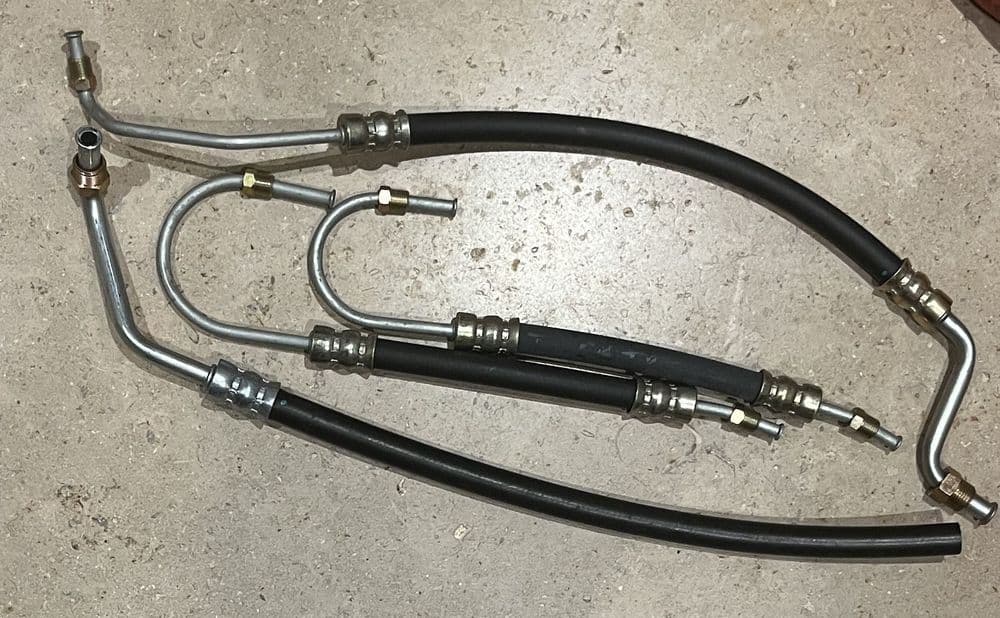 1963-1979 C2 C3 Corvette Power Steering Hose Kit Small Block New