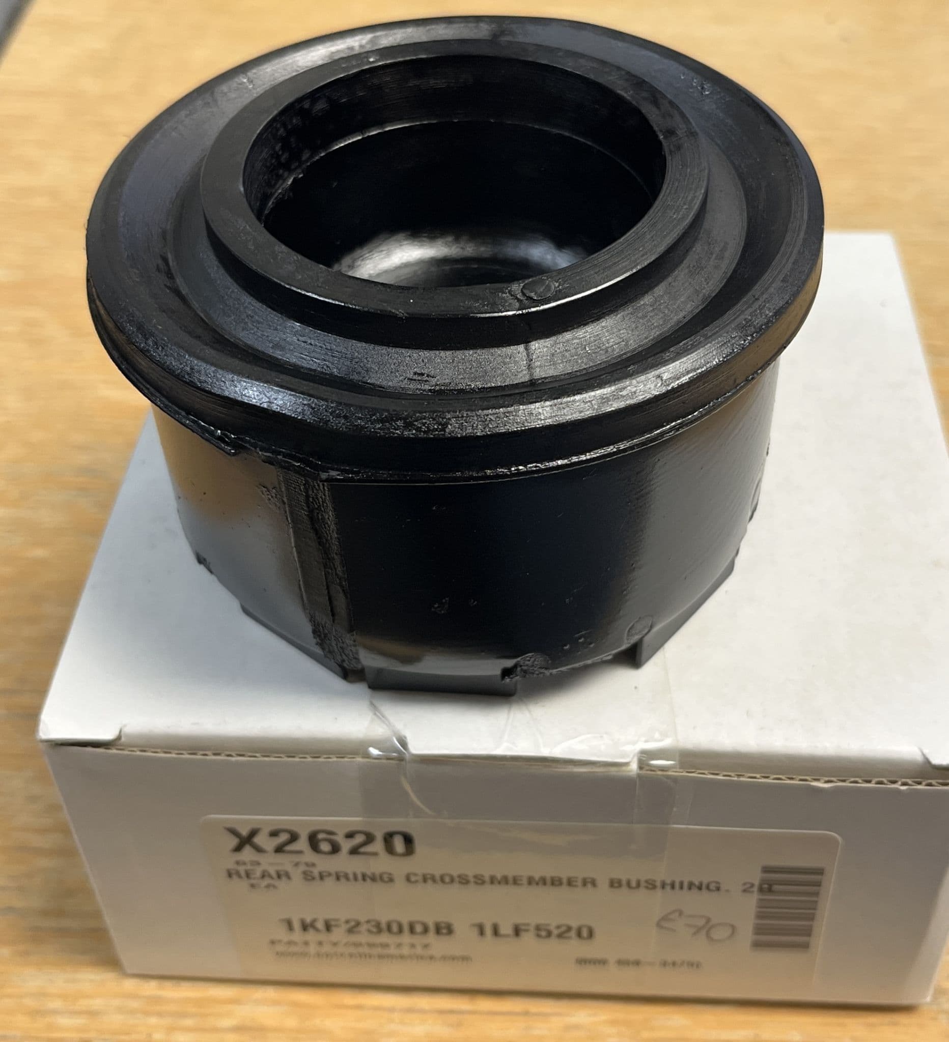 1963-1979 Corvette C2 C3 Rear Spring Crossmember Bushing New