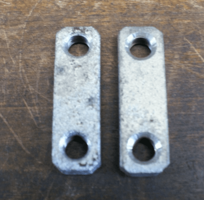 1963-1982 C2 C3 Corvette Front Lower Control Arm Nut 2 GM 3742249 Used