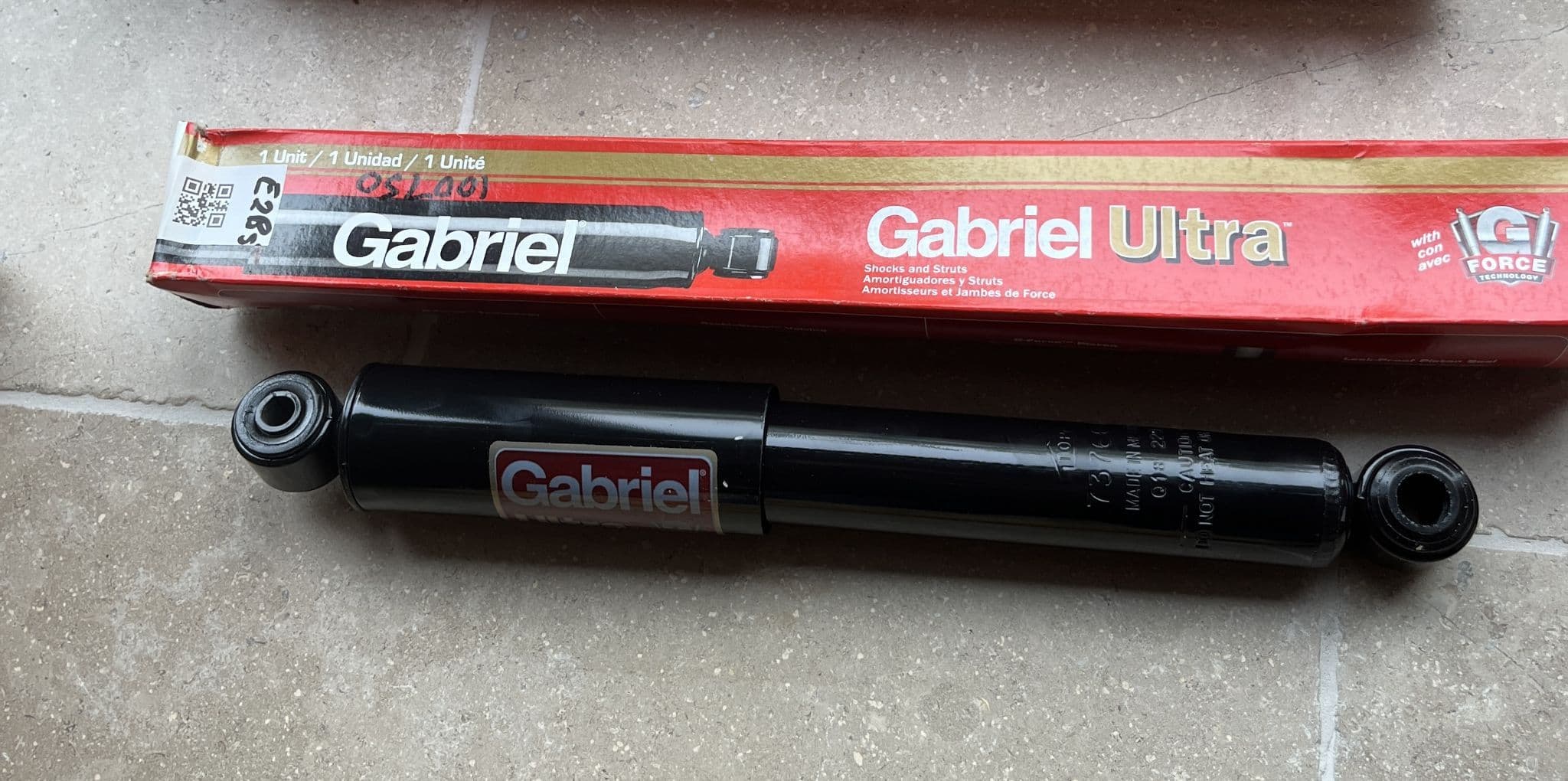 1963-1982 Corvette PAIR REAR C2 C3 Shock Absorber Gabriel Ultra 69622 New