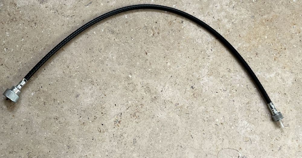 1963-68 Tachometer Drive Cable 625mm 24 6& x22; GM 6480367/88959456 New