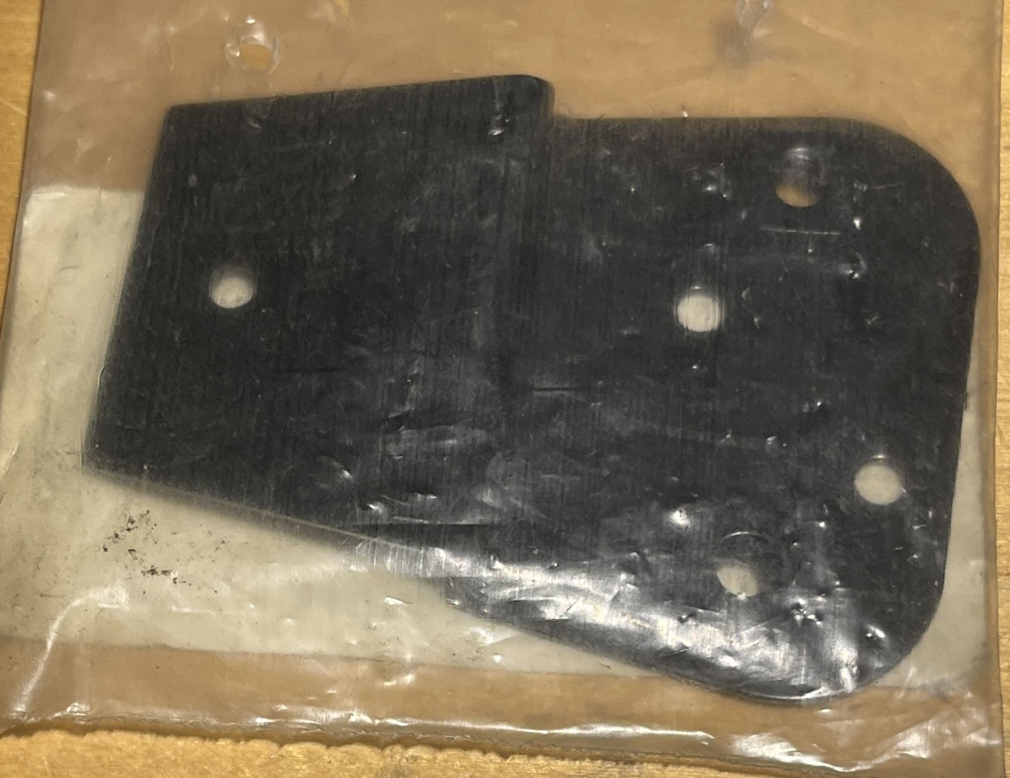 1964-1967 C2 Corvette Inner Splash Shield Mount Bracket LH New