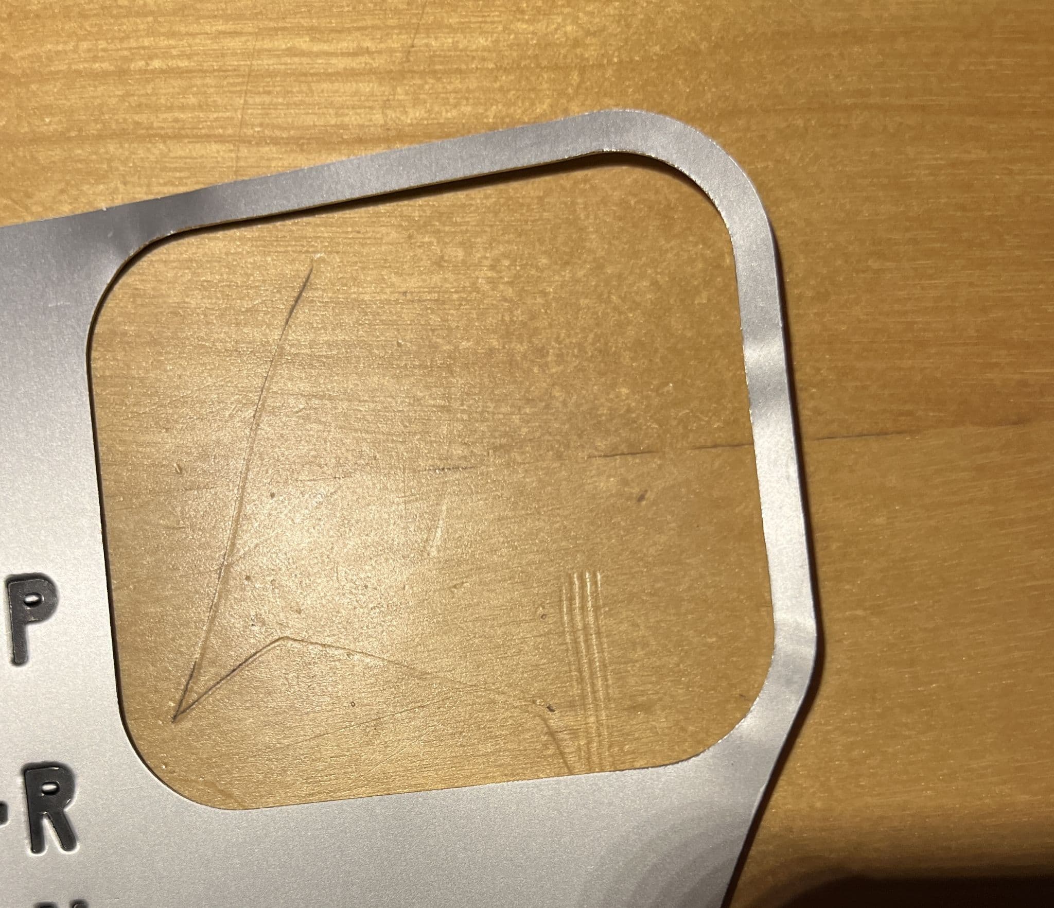 1964-1967 C2 Corvette Shift Indicator PLATE Automatic with 2-speed ...