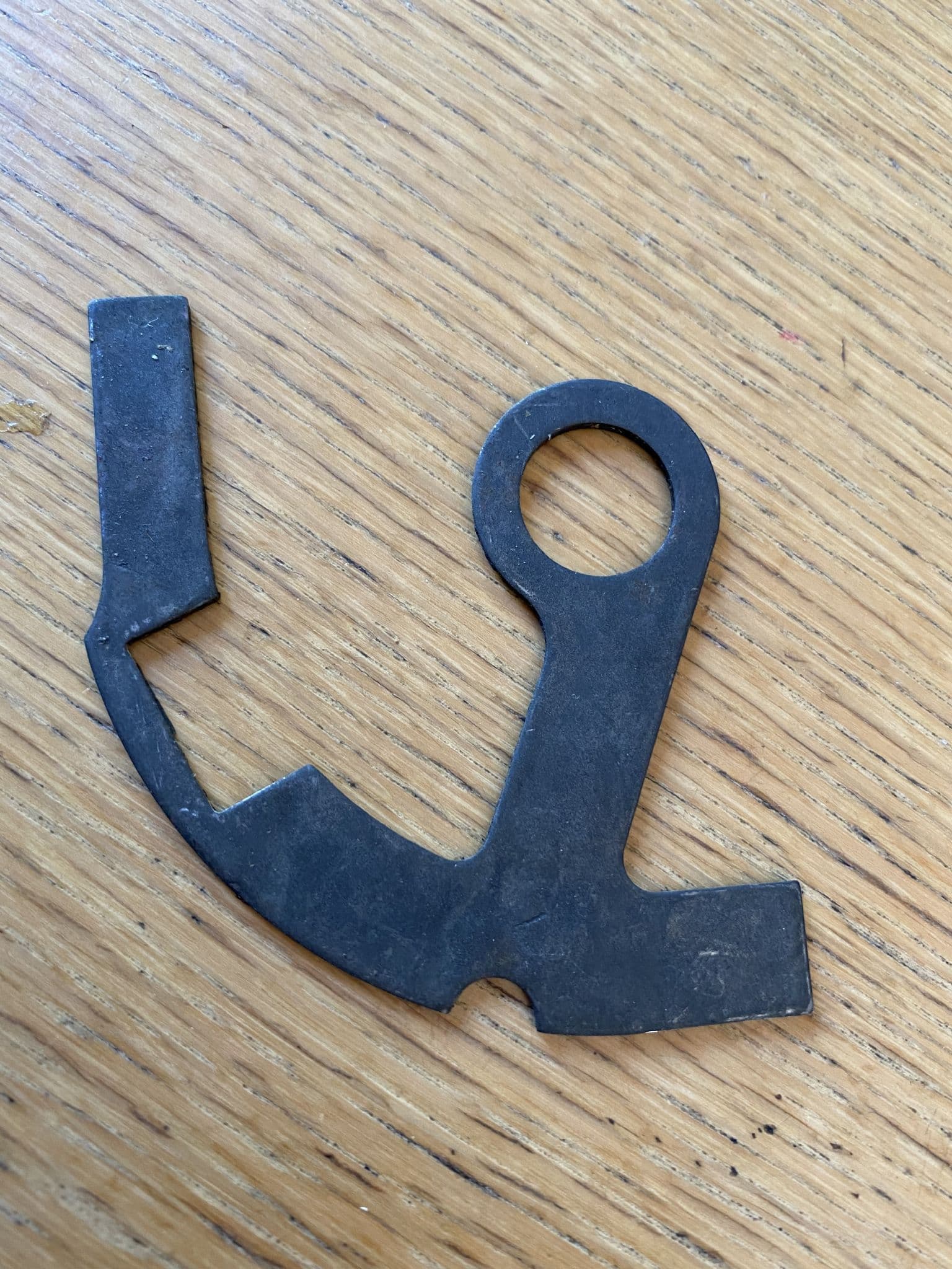 1964-81 Muncie or T-10 4-Speed Shift lockout plate gm 3846845