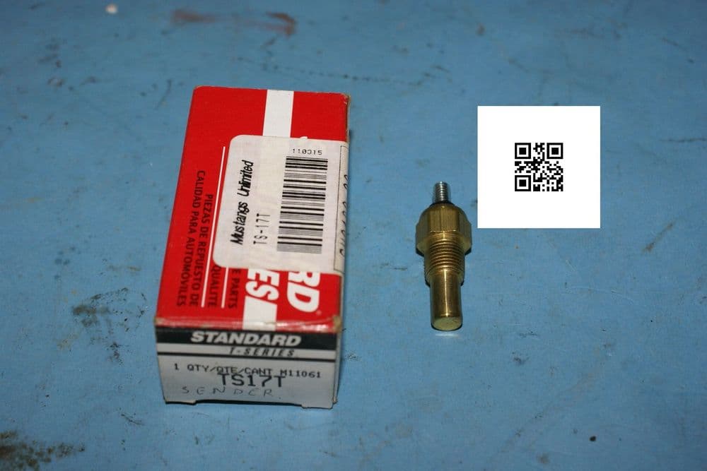 1965-1966 Mustang Temperature Sender Standard TS17 New