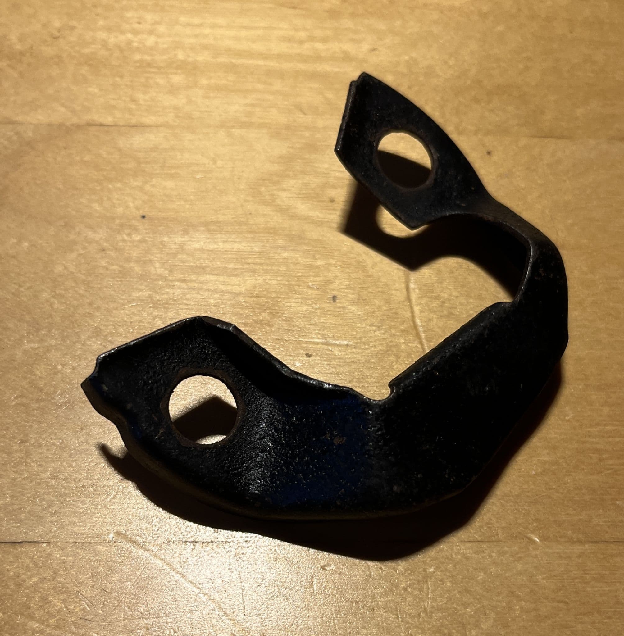 1965-79 C2 C3 Corvette Steering Column coupler stamped steel BRACE PLATE