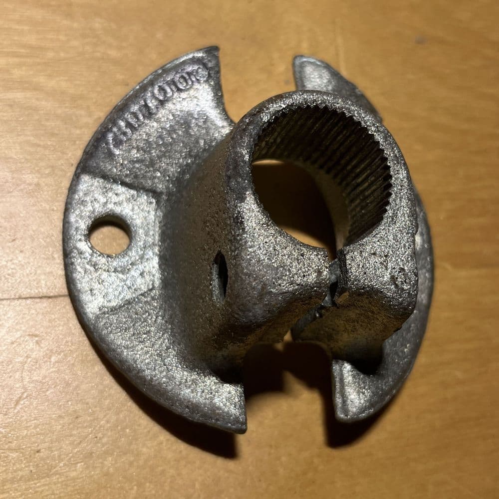 1967-69 C3 Corvette Steering Column COUPLER splined FLANGE GM 7807052 ...