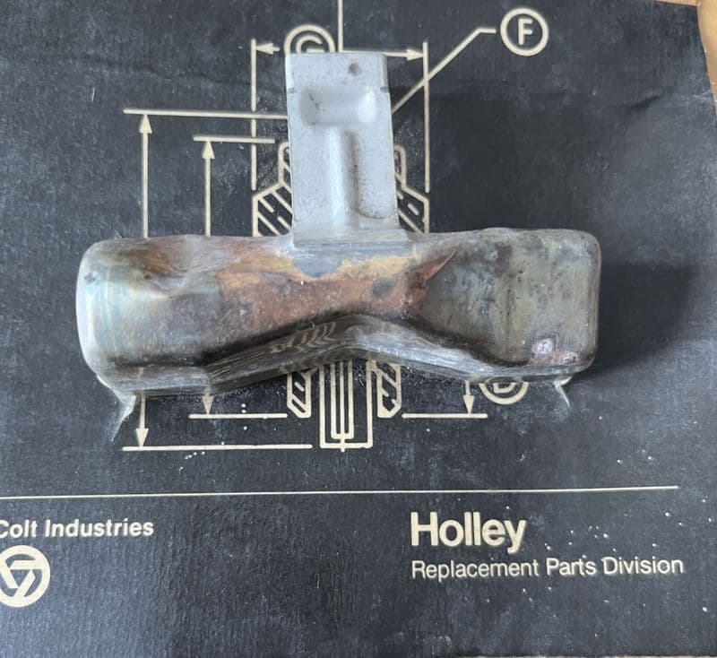 1967-69 HOLLEY 4 Barrel 750 780 FLOAT with NO spring