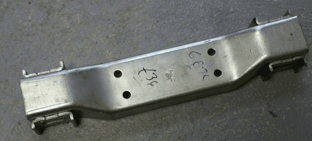 1968-1974 C3 Corvette Rear Strut Rod Mount Support Bracket Below Diff ...