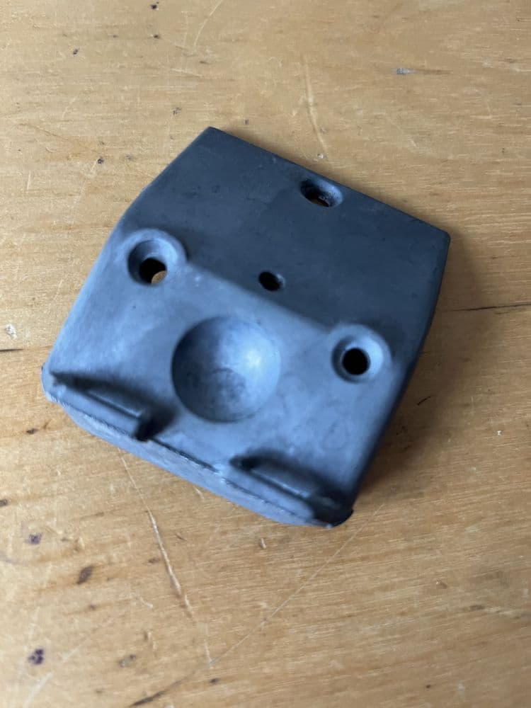 1968-1976 C3 Corvette Coupe Rear View Mirror Mounting Bracket GM ...