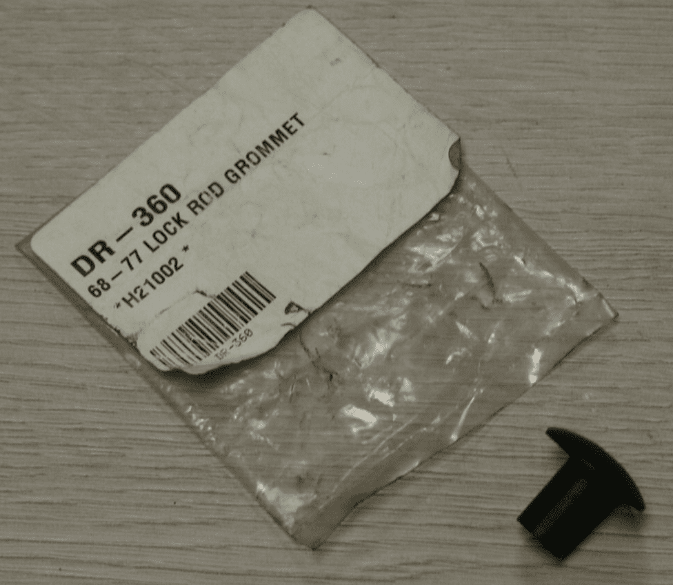 1968-1977 C3 Corvette Door Lock Rod Grommet DR-360 New